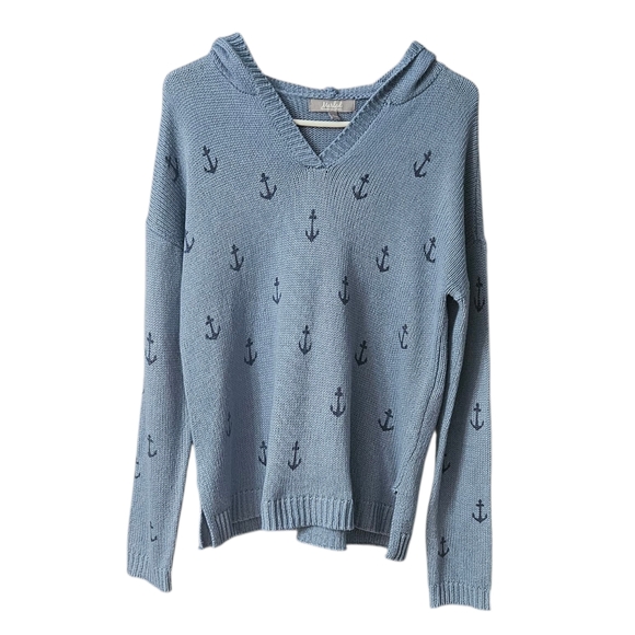 Marled | Sweaters | Marled Reunited Clothing Hooded Sweater Anchor ...